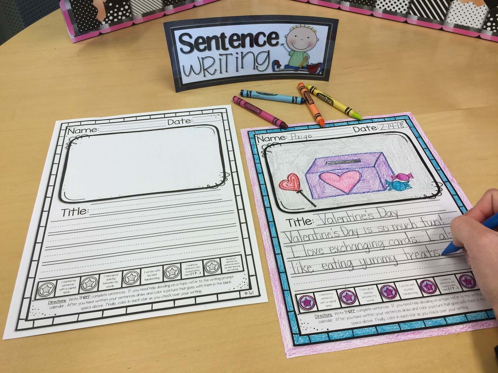 Teaching With Terhune: Writing Center Board with Tons of Activities for ...