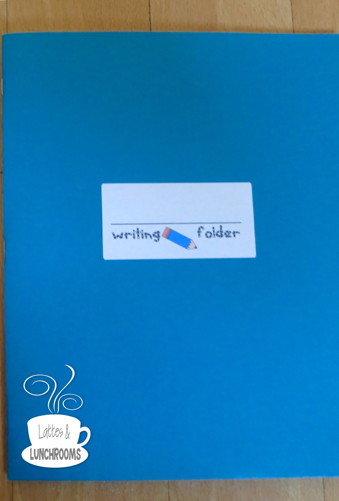 Lattes And Lunchrooms: Setting Up Writing Folders