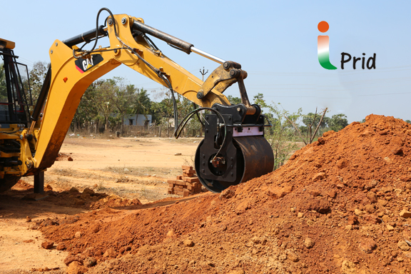 Slope Vibratory Compactor: I-PRID Slope Vibratory Compactor Innovative