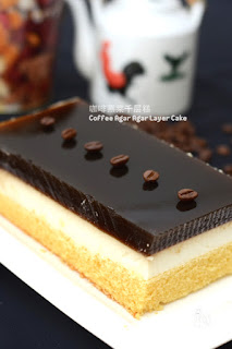 Coco's Sweet Tooth ......The Furry Bakers: 咖啡燕菜千层糕 Coffee Agar Agar ...