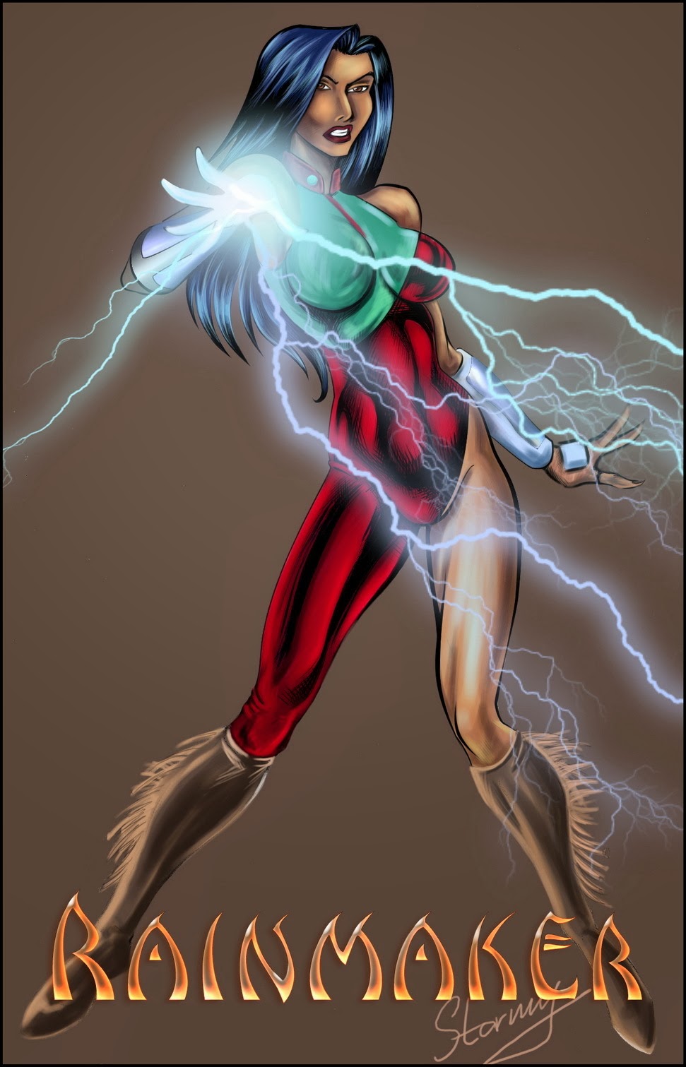 The Comics Girls: Rainmaker