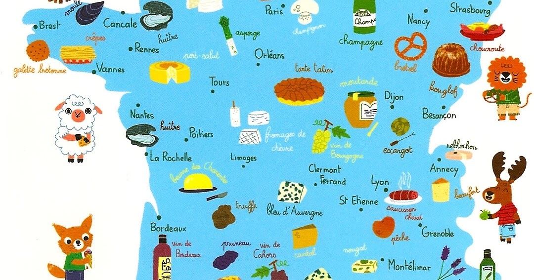 Notre classe de français: Gastronomie française