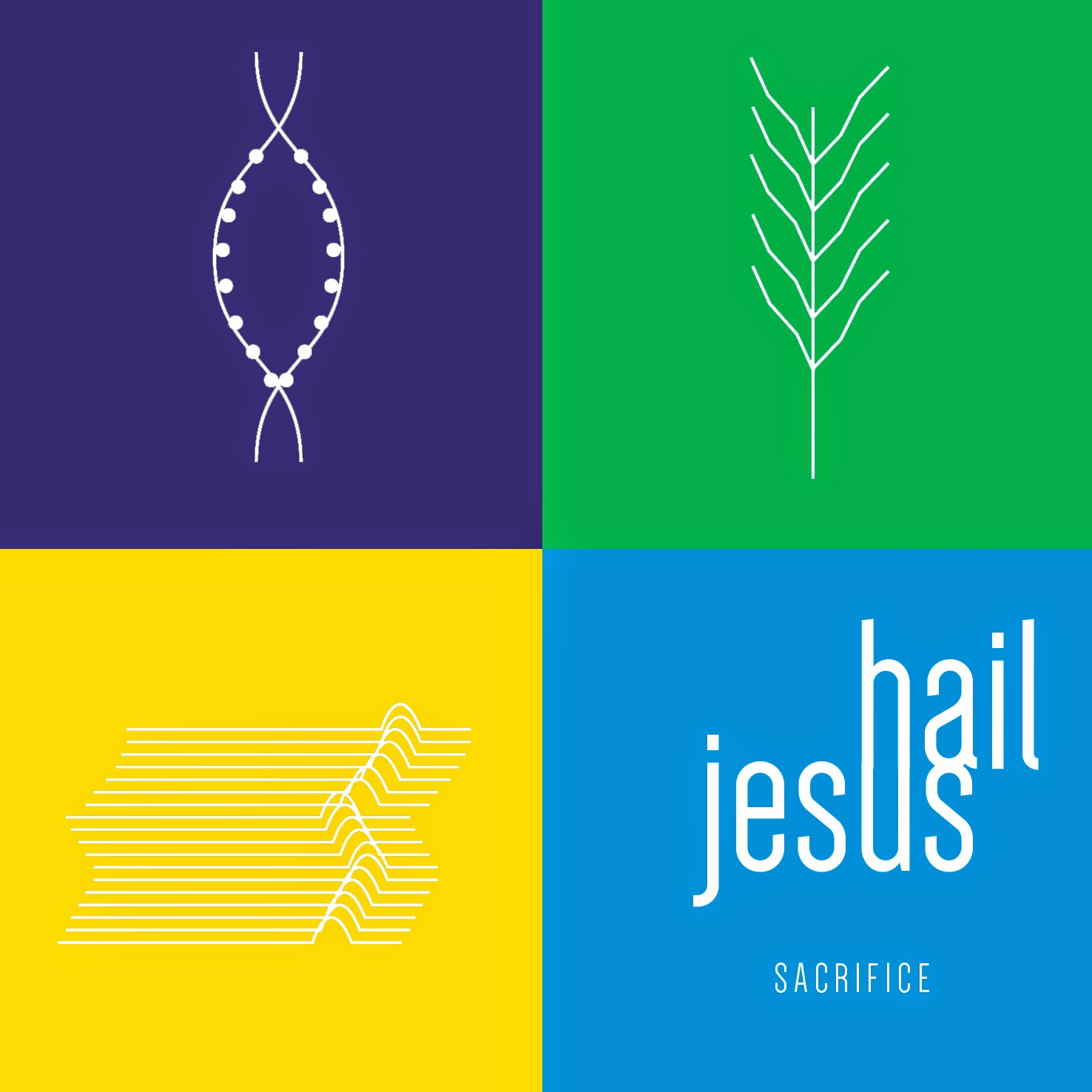 Cráneo Prisma: Hail jesus - Sacrifice