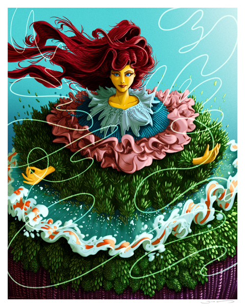 INSIDE THE ROCK POSTER FRAME BLOG: James Flames Primus Asheville Poster ...