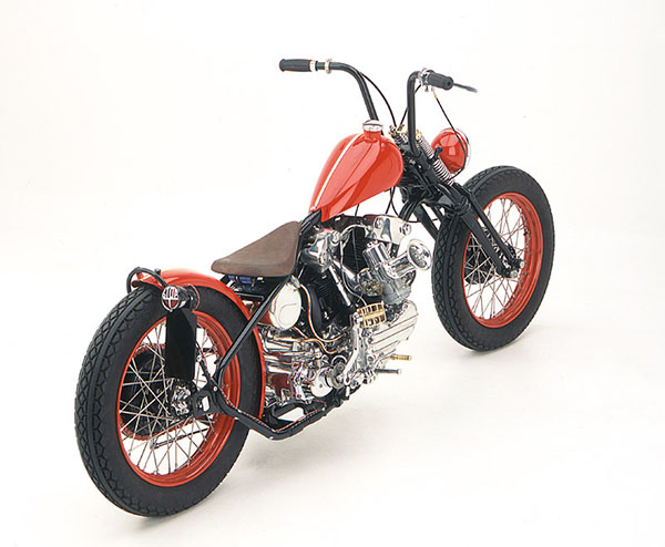 biker excalibur II: Red Knuckle by Chica Custom Cycles