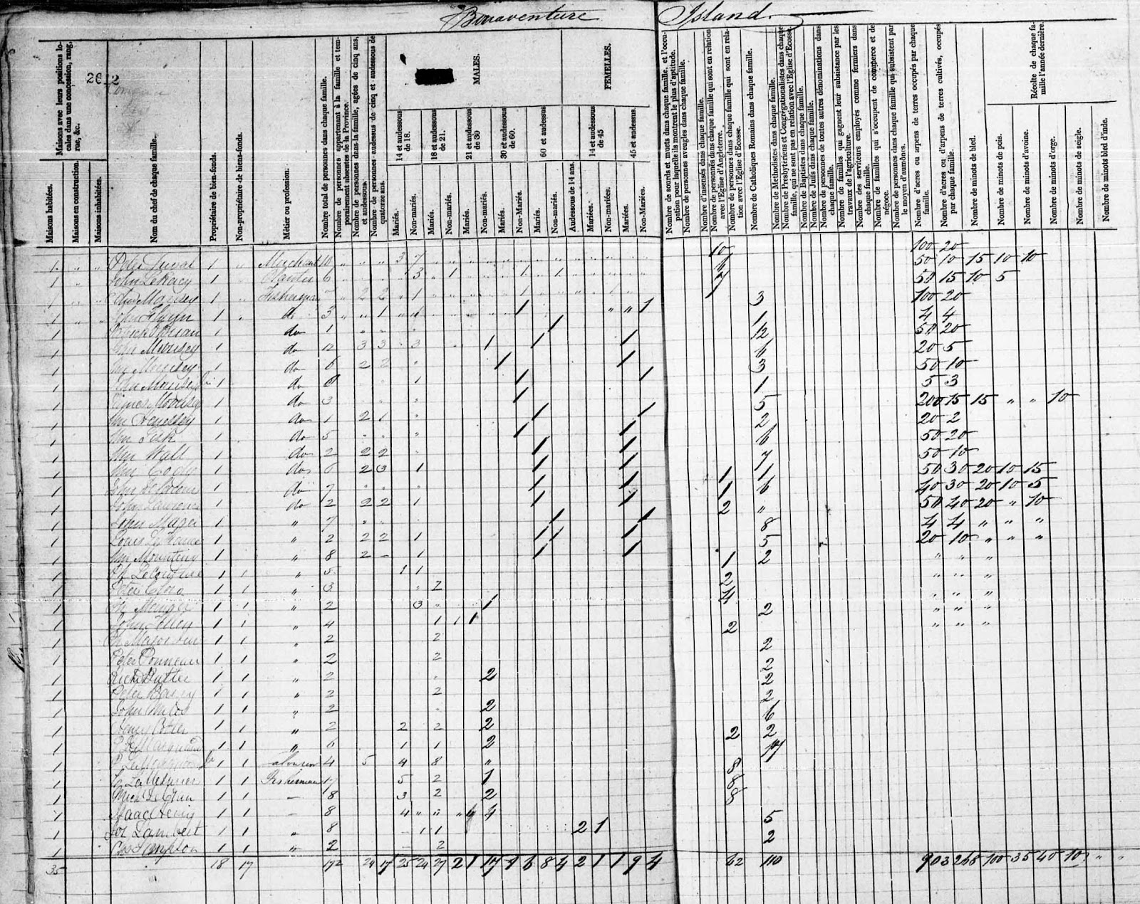 Olive Tree Genealogy Blog: 1831 Census for Lower Canada now Online