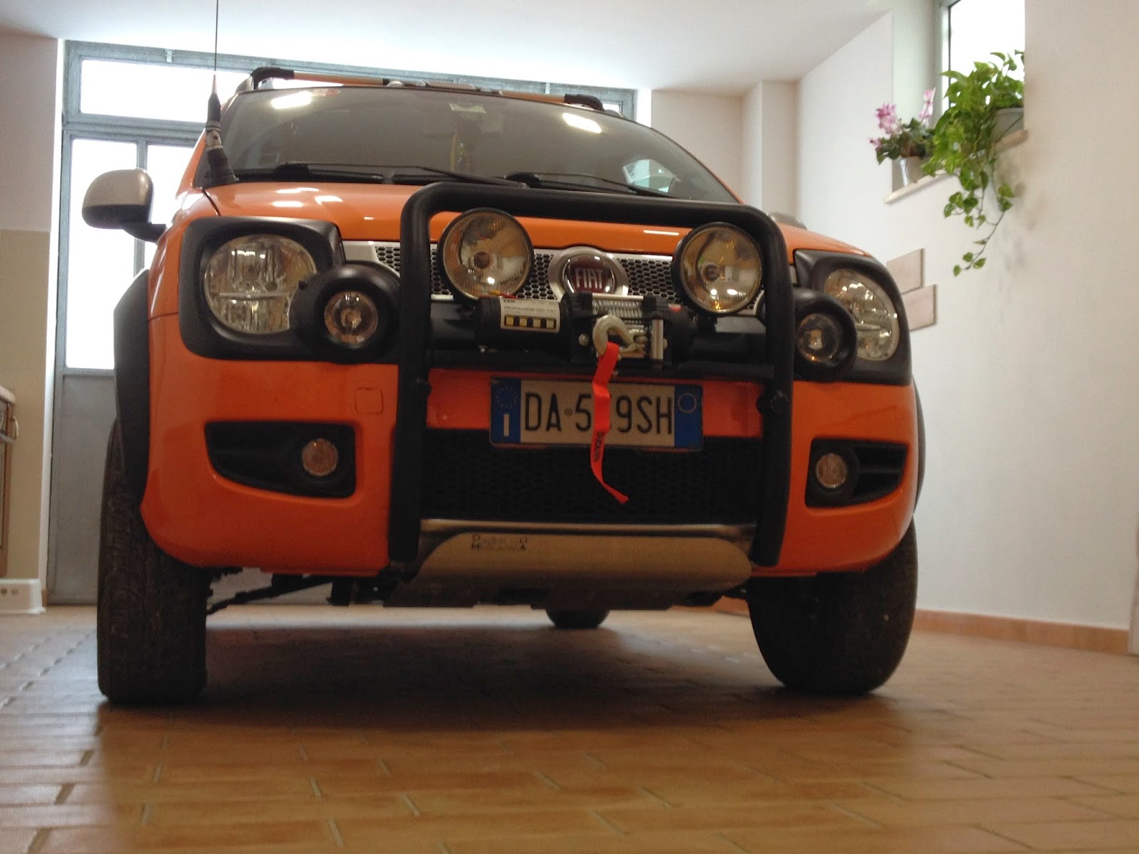 Verricello su Panda Cross