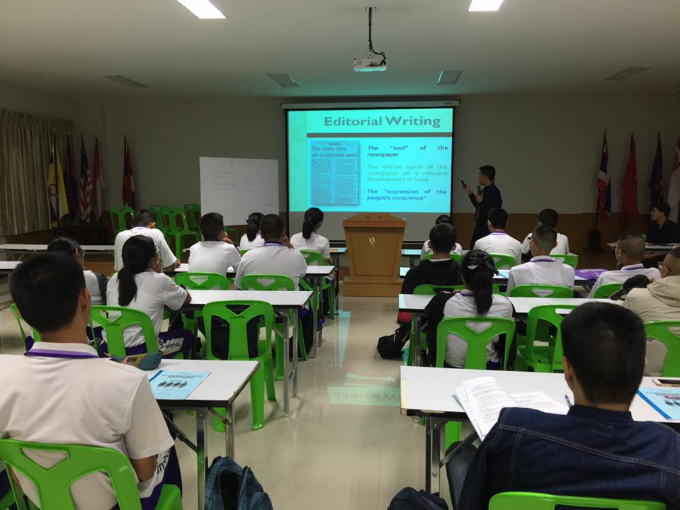Young aspiring writers undergo Campus Journalism workshops in Phitsanulok