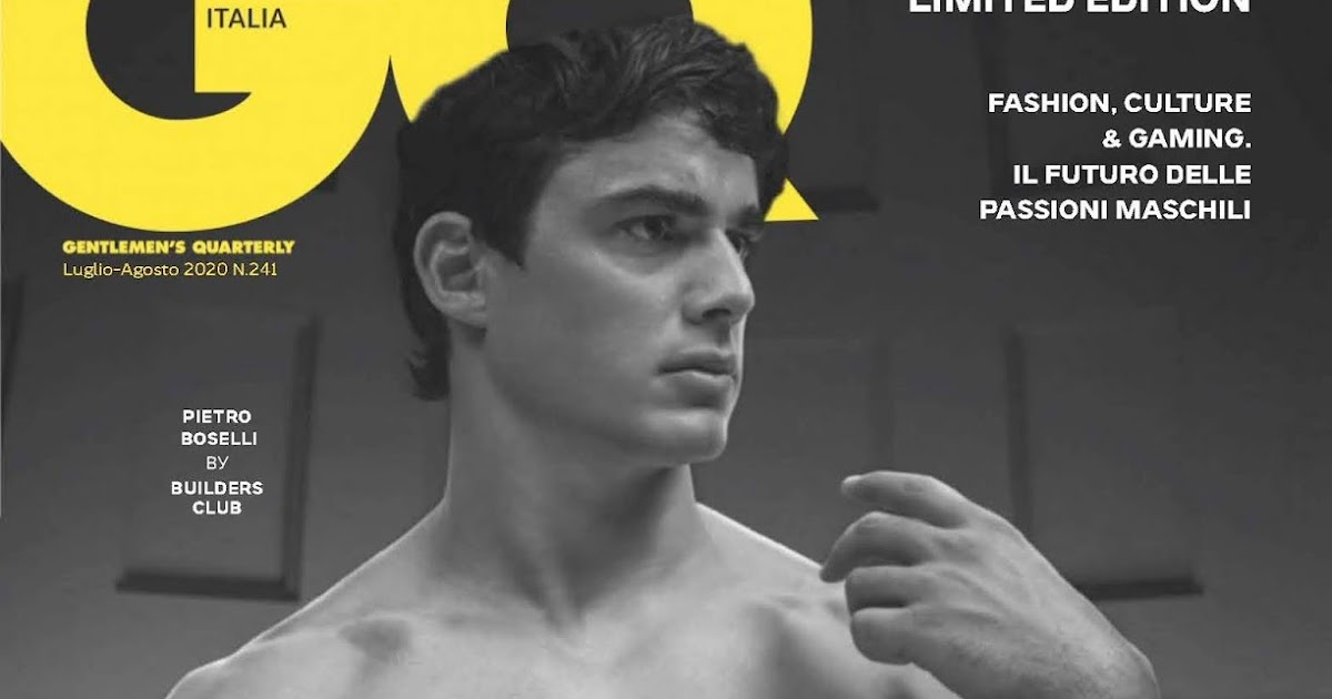 Pietro Boselli para GQ Italia en fotos de Jonas Hegi