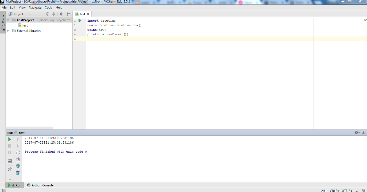 แนะนำโปรแกรมที่ใช้เขียน python
