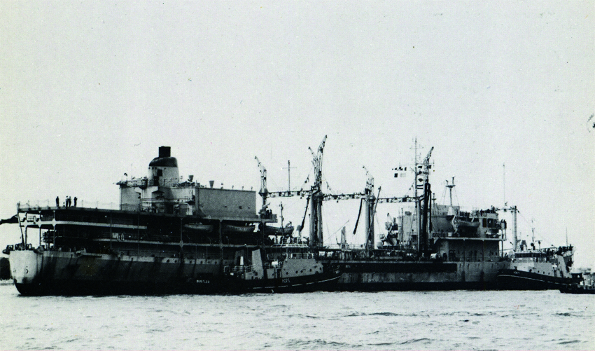 Archives maritimes: RFA Tidespring, dans les coulisses des Falklands