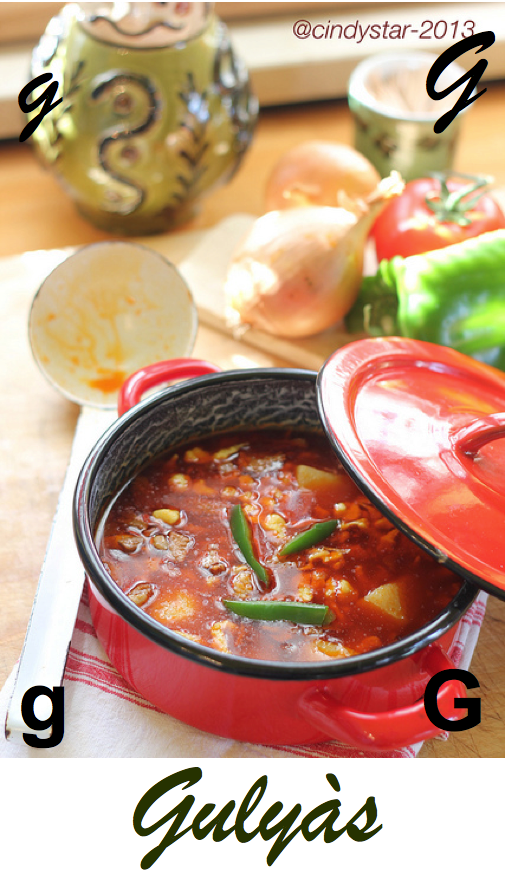 ABC in Cucina: G como Gulyàs