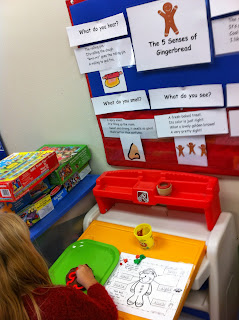 Gingerbread -Science Center - The Five Senses | Ms.Vonda's Pre-K at All ...