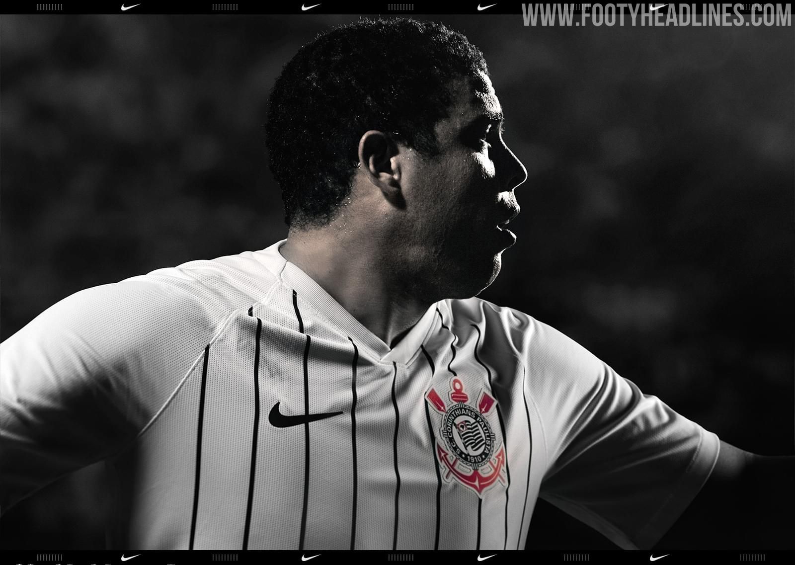 Corinthians 19-20 Home Kit Released - Inspired by Ronaldo Fenômeno ...