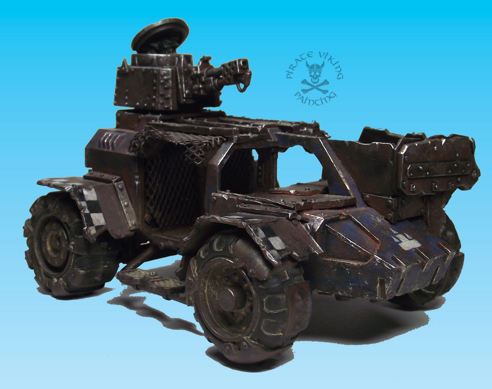 Pirate Viking Painting: More Kustom Ork Vehicles! (FoPVP)