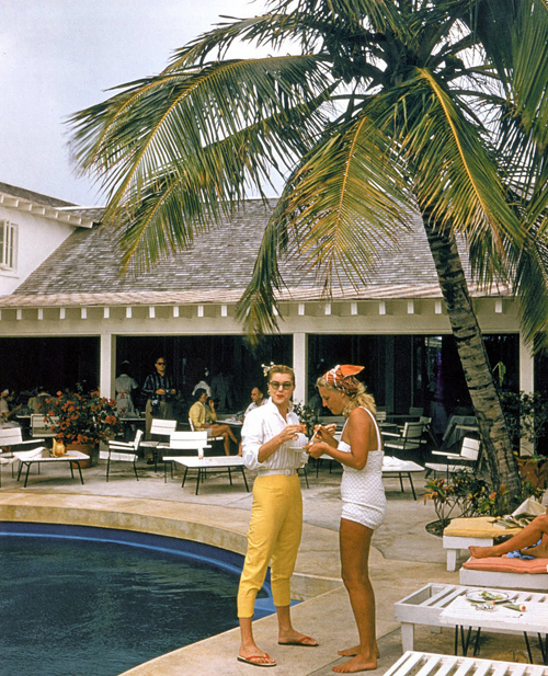 Oh So Lovely Vintage: Poolside beauties.
