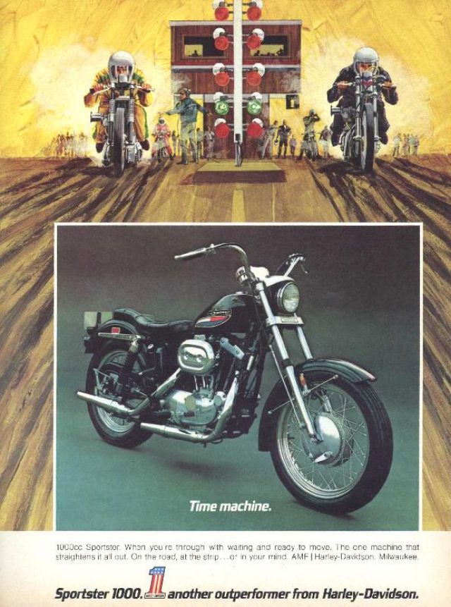 34 Wonderful Harley-Davidson Advertisements on Magazines During the ...