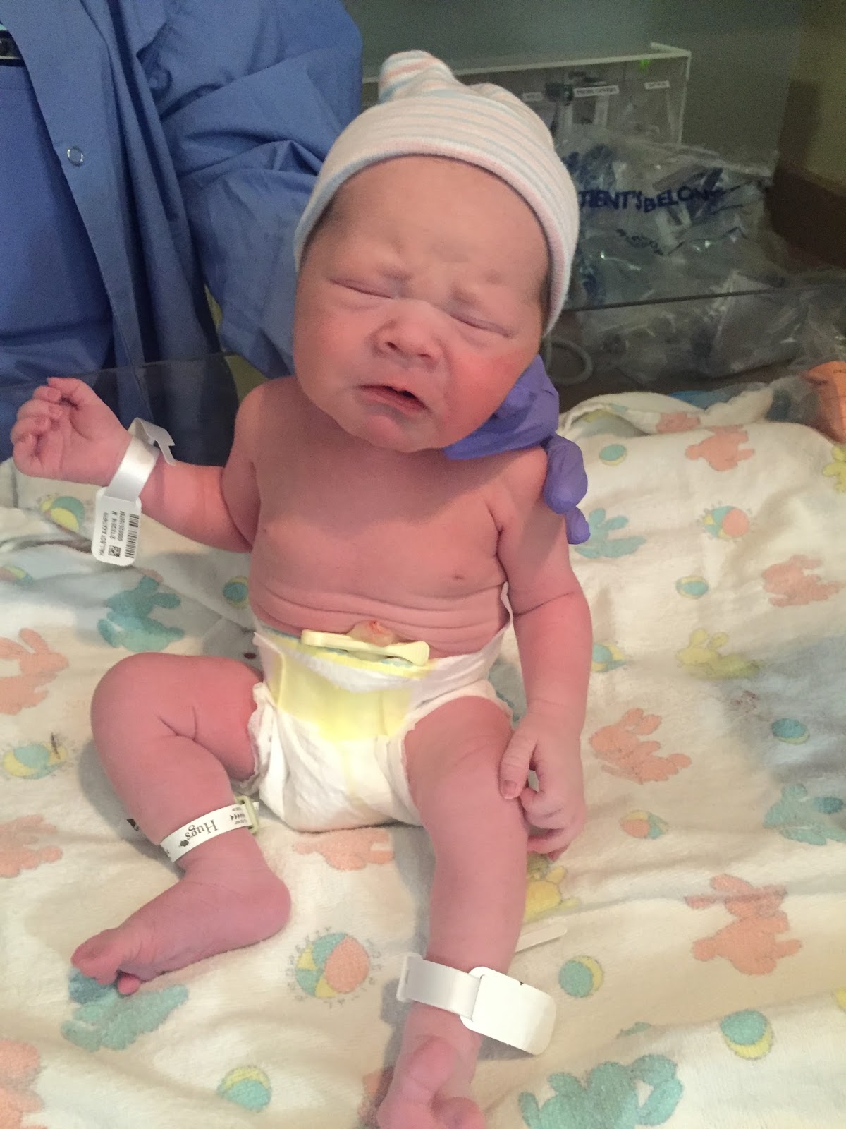 Tom, Katie, Noah, & Samuel Hall: Samuel Birth Story, 1 Month Old!