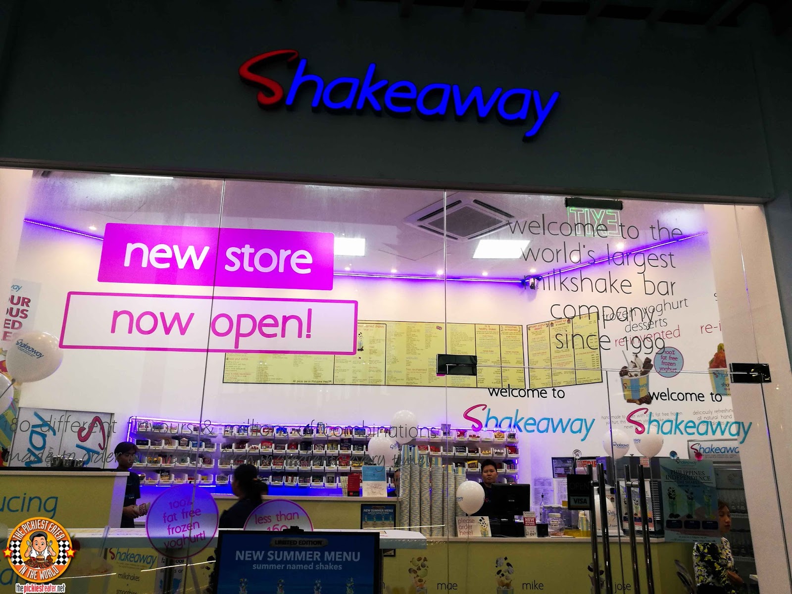 THE PICKIEST EATER IN THE WORLD: SHAKE THOSE BLUES AWAY AT SHAKEAWAY