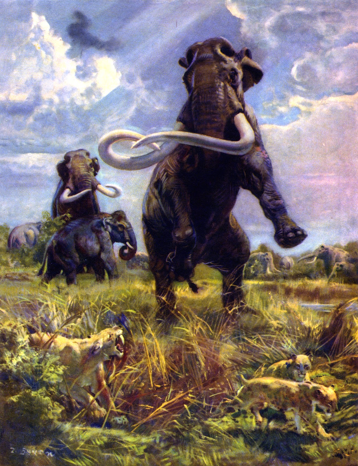 Zdeněk Burian: February 2012