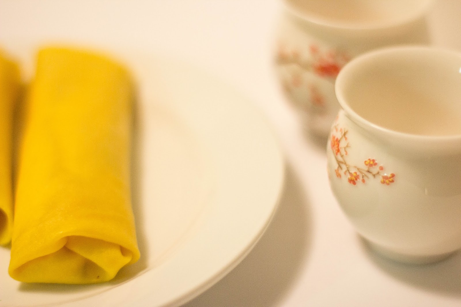 Mango Pandan Pancake - Yum Cha/Dim Sum Style - Fongolicious