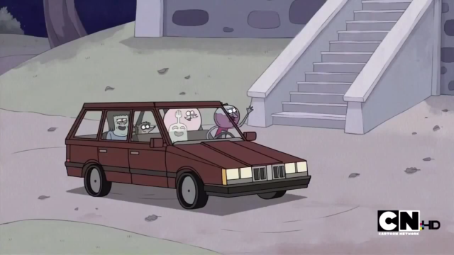 A Mario Kart style Regular Show game would be amazing : r/regularshow