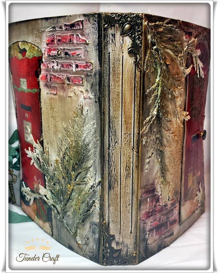 Tsunami Rose Designs: DT Project: Tunder Mitrea- Christmas Junk Journal ...