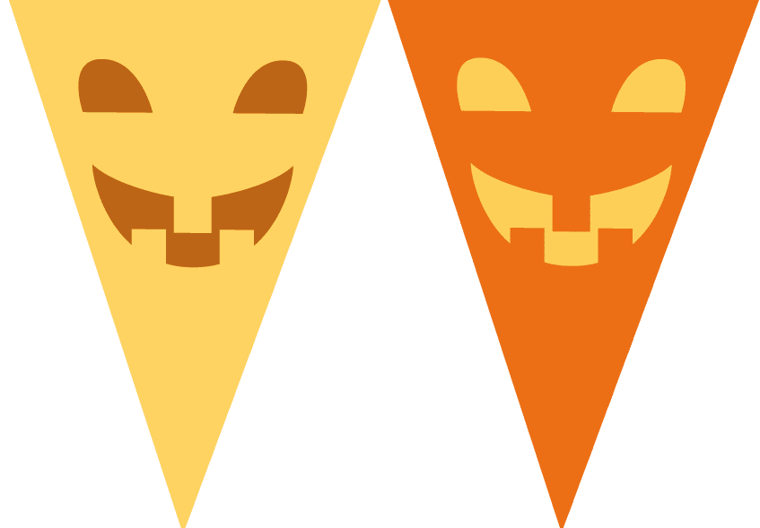 SGBlogosfera. María José Argüeso: BANDERINES PARA HALLOWEEN