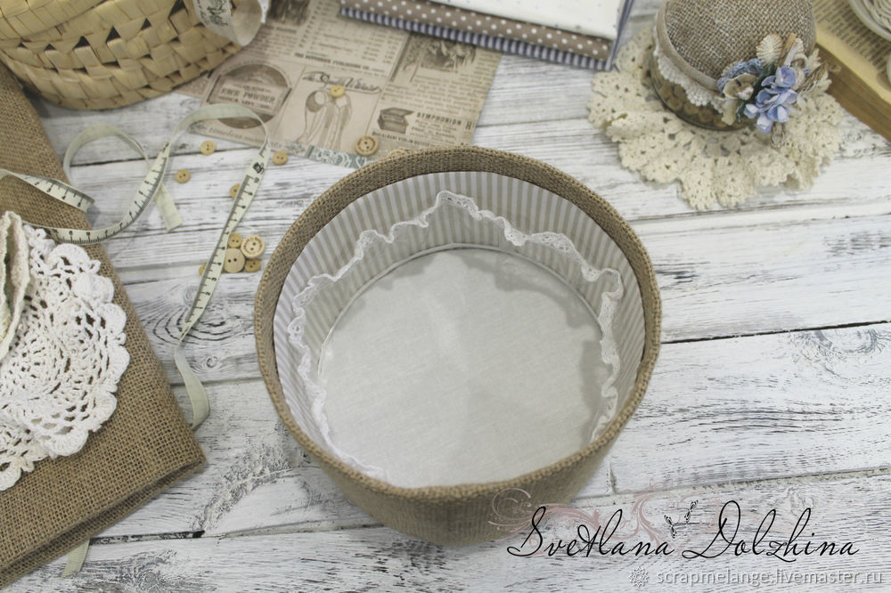 How to make a storage round box ~ DIY Tutorial Ideas!