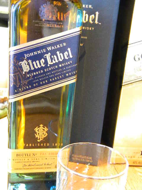 Cigar and Beverage Pairings: Johnnie Walker Blue Label with a ...