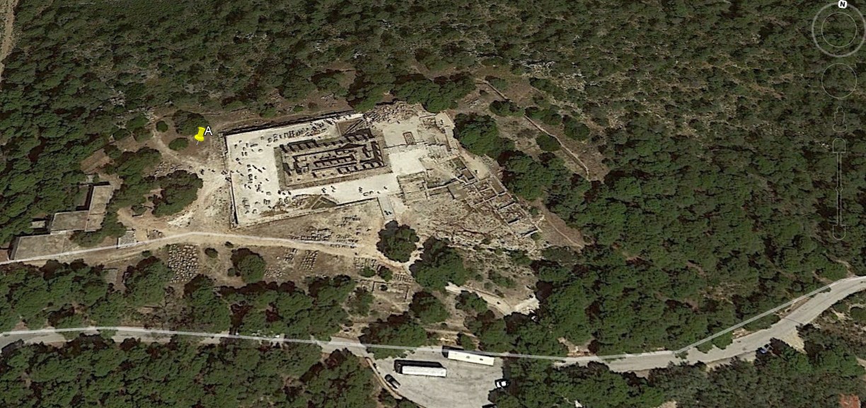 ArqueoLugares: Templo de AFAYA prox. Agia Marina. Isla de Egina. Atica ...