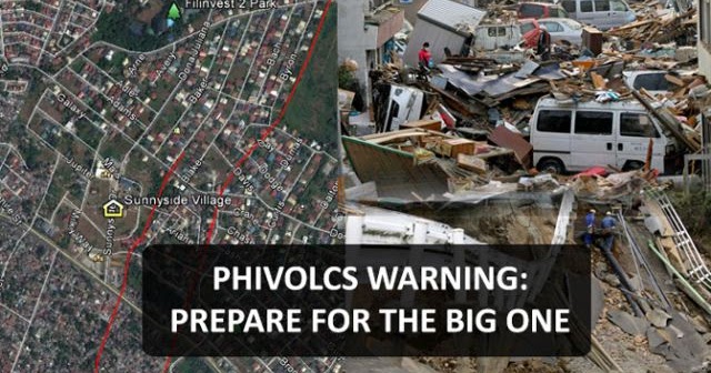 Confirmed! ‘Prepare for the Big One’ - Phivolcs Urges Residents to ...