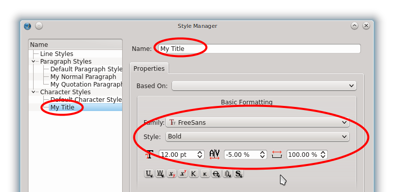How To Use Character & Paragraph Styles in Scribus