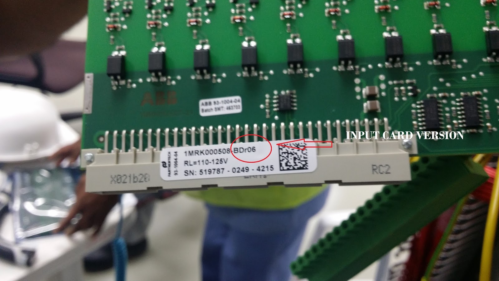 Substation Testing and Commissioning: RED 670 INPUT CARD REPLACE