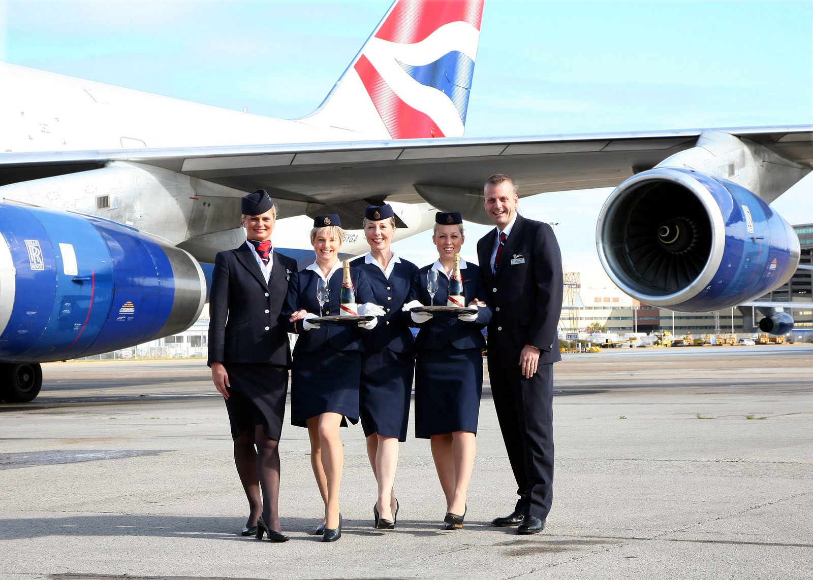 The celebration of British Airways 50th anniversary ~ World Stewardess