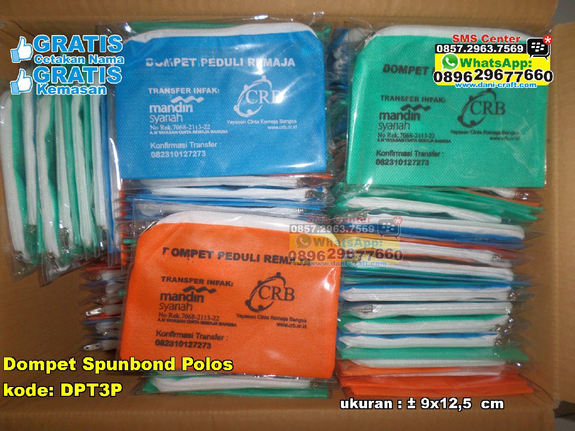 Souvenir Dompet kain Furing / Spunbond | Souvenir Pernikahan