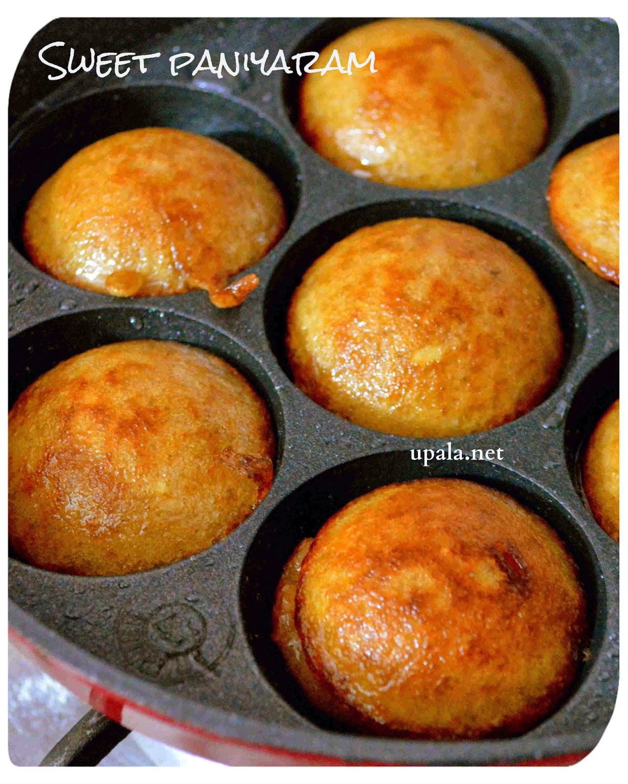 Upala: Thinai Saamai Kuzhi paniyaram (Sweet)