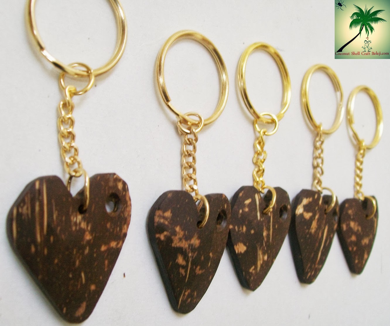 Coconut shell Craft Balaji: coconut shell heart