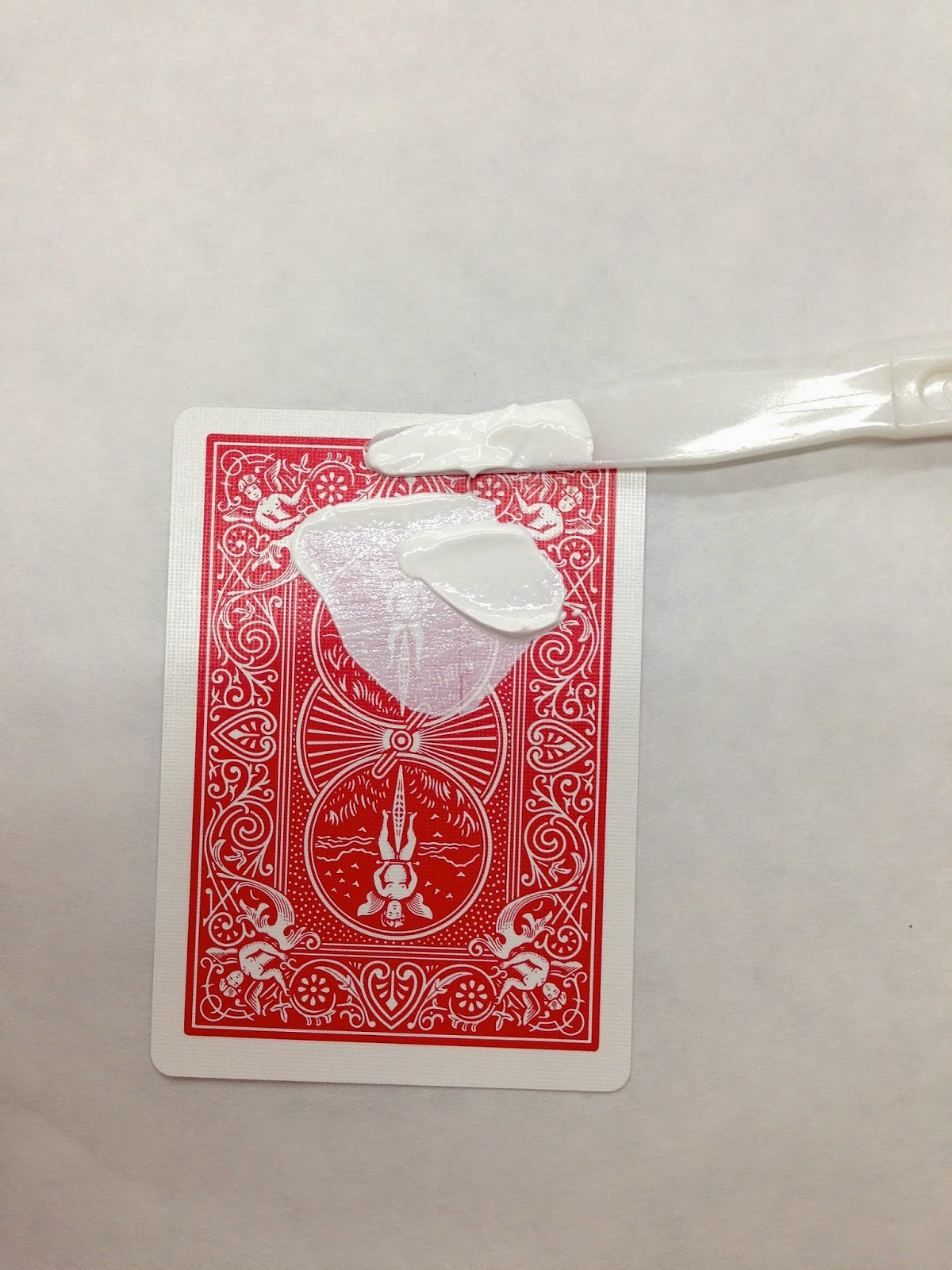 Claudine's Art Corner: Altered Playing Card Challenge Day 1