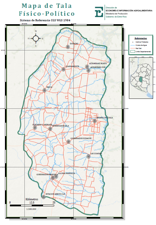 Mapas Físico-Políticos ~ Dirección de Economía e Información ...