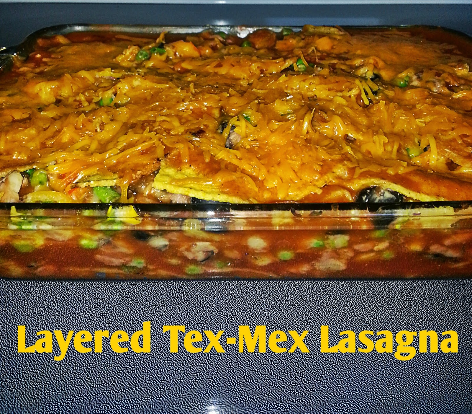 Layered Tex-Mex Lasagna - Your Healthy Fix