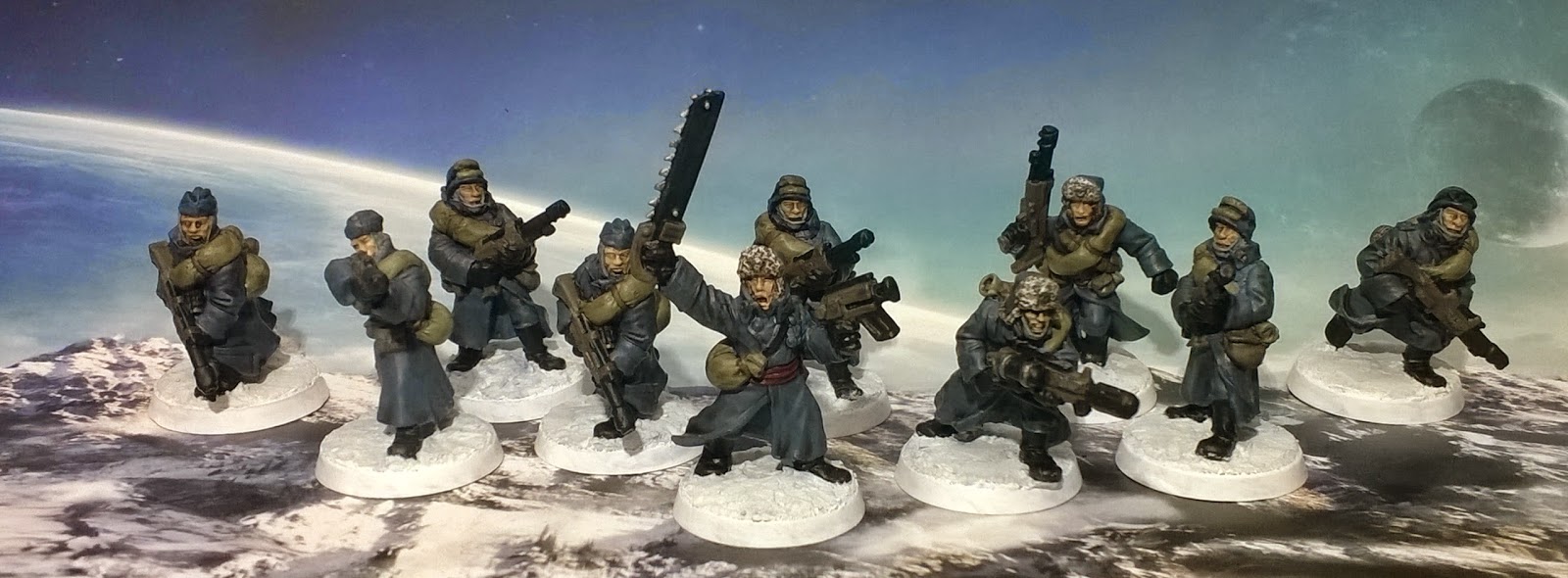 Randy's Craft: Valhallan Ice Warrior Squad