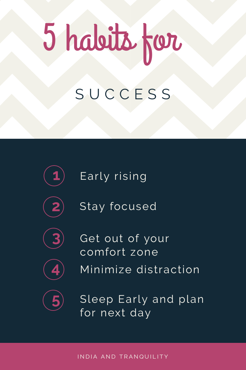 5 Habits for Success