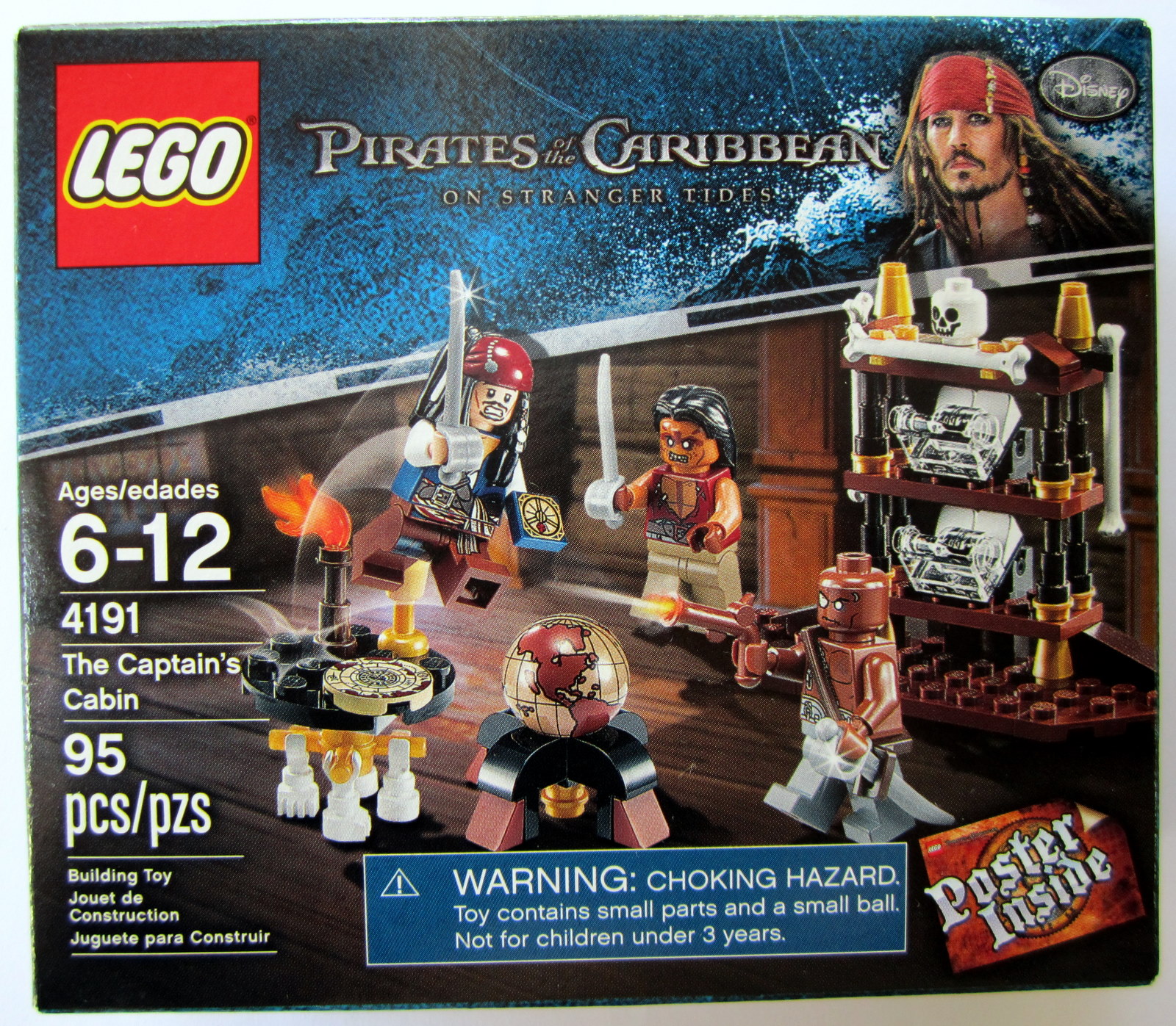 The Brick Brown Fox: Lego 4191 Pirates of the Caribbean - Captain's Cabin