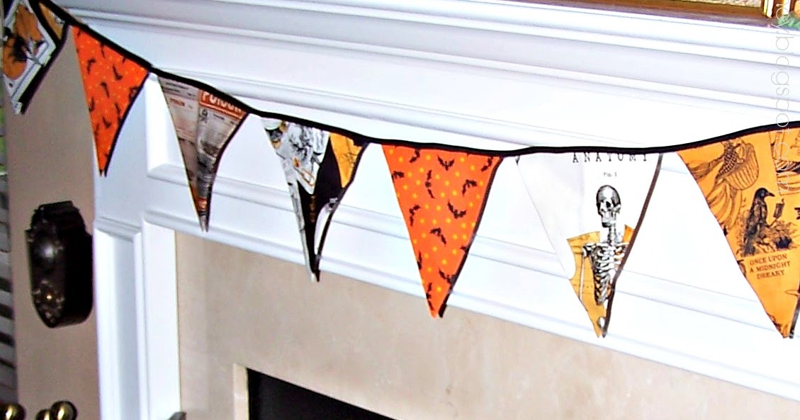 Olla-Podrida: DIY Halloween Bunting