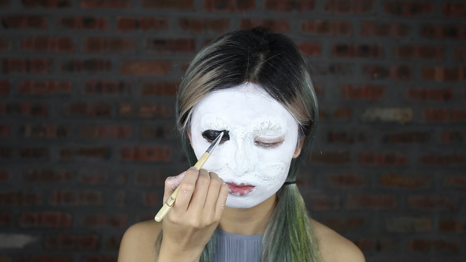 Conjuring 2: Valak Makeup (The Nun) | Lynette Tee | Makeup Beauty Blog ...