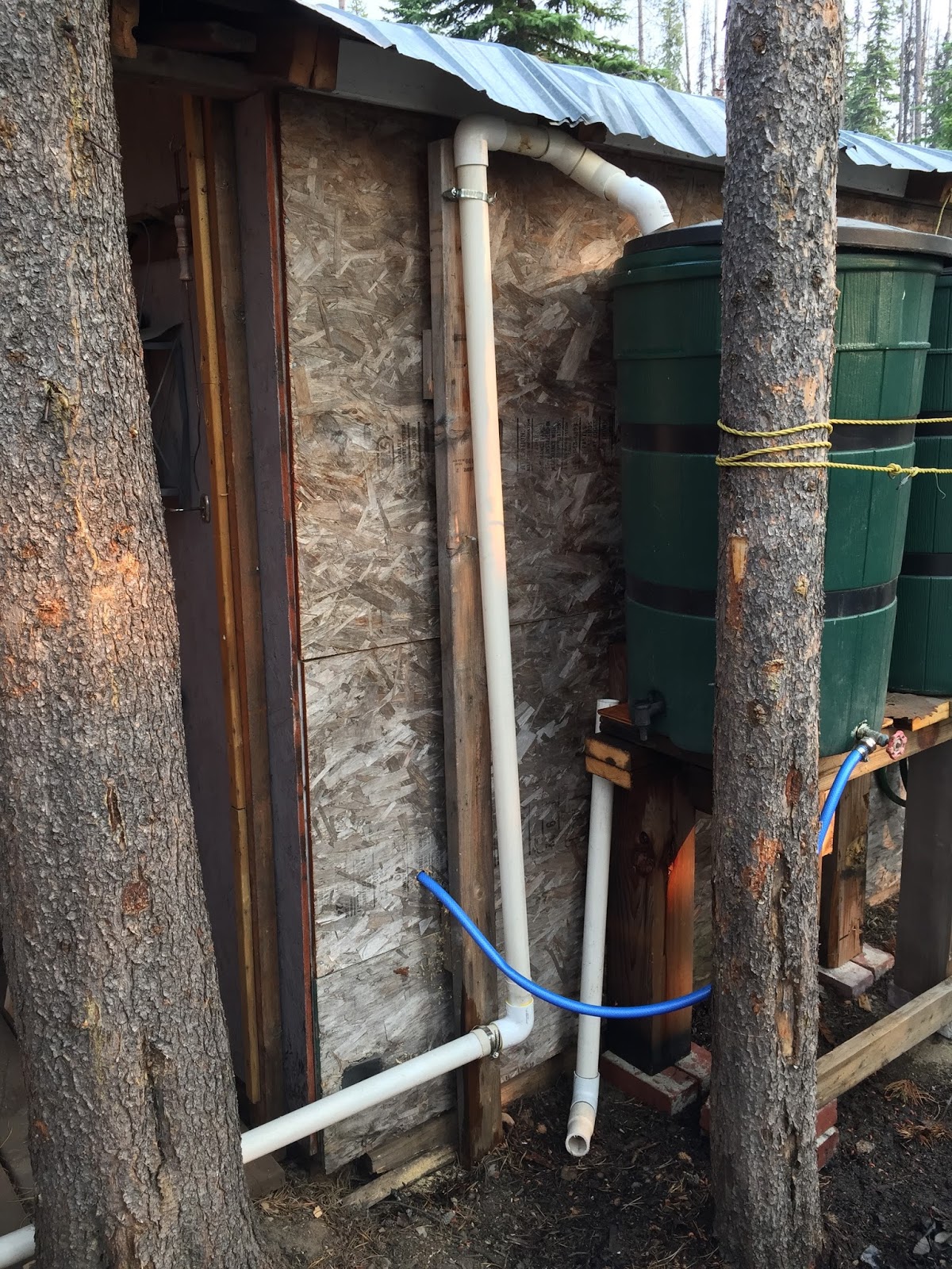 The Cedar Workshop Blog: Running water in an Outhouse