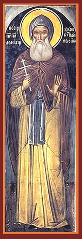 ORTHODOX CHRISTIANITY THEN AND NOW: Saint Athanasios, Founder of the Great Meteoron Monastery ...