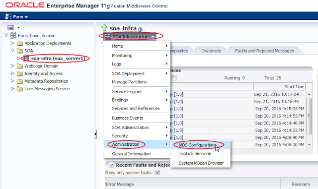 Oracle Identity Manager Academy: OIM 11g - Exporting MDS Data Using EM ...