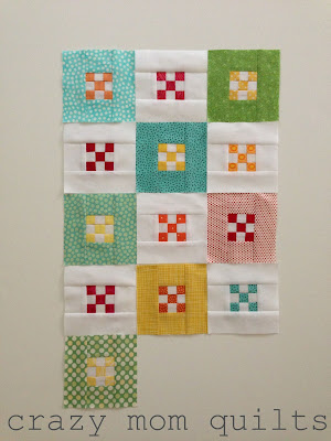 crazy mom quilts: mini nines